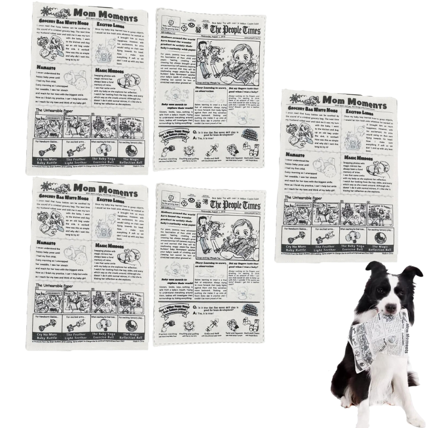 The Woof Weekly Crinkle Play – Moiasun